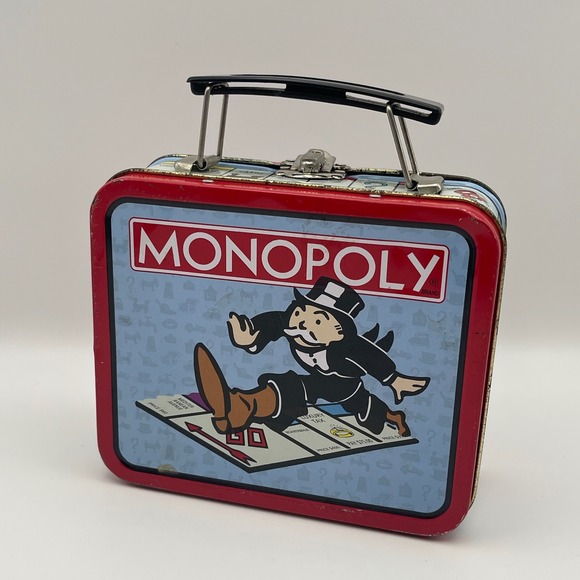 Monopoly | Accessories | Monopoly Mini Metal Lunch Box Tin Can Vintage ...